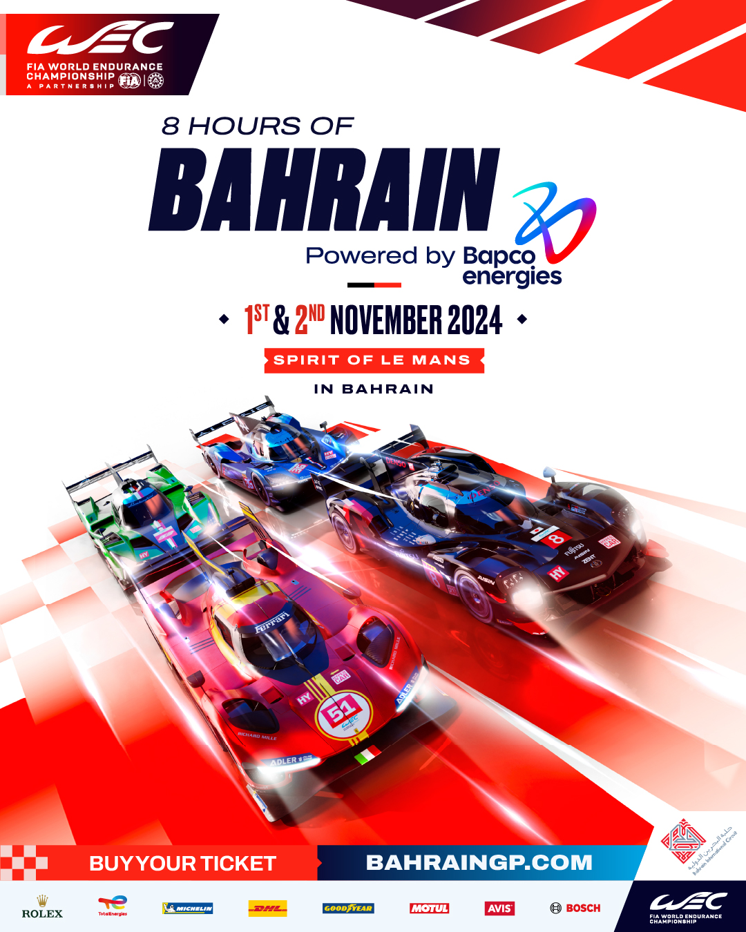 Bapco Energies 8 Hours of Bahrain | Grande Turismo